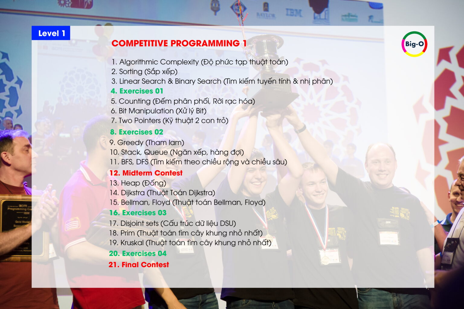 CP - Level 1 - Big-O Coding