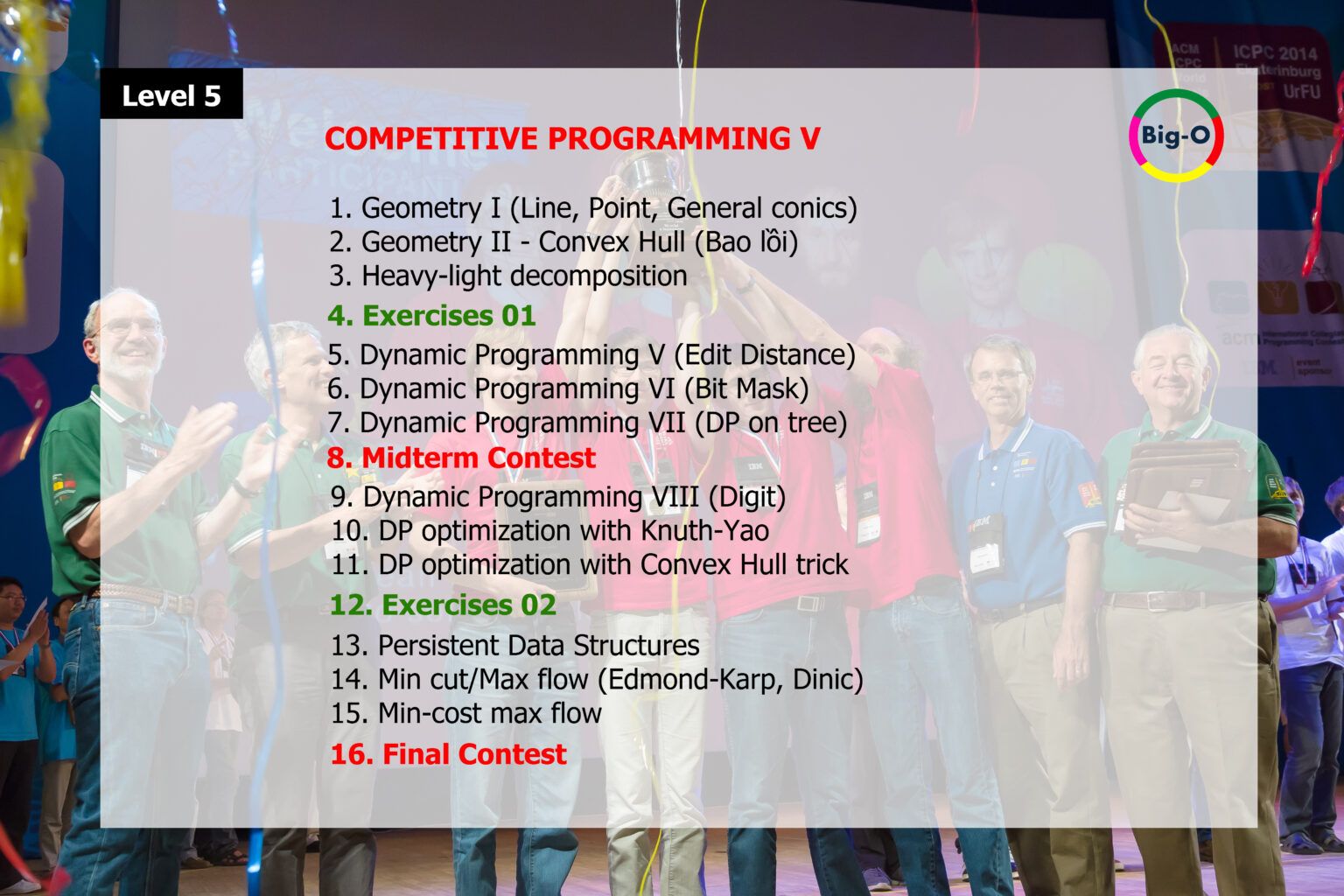 CP - Level 5 - Big-O Coding
