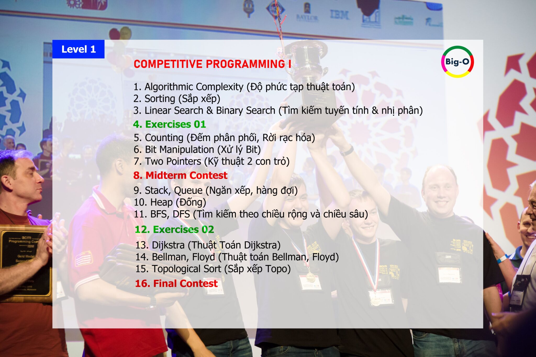 Khóa học CP - Big-O Coding